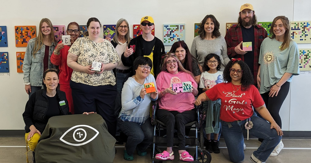 International Blind Artist Weaves Inclusivity and Literacy Through ...